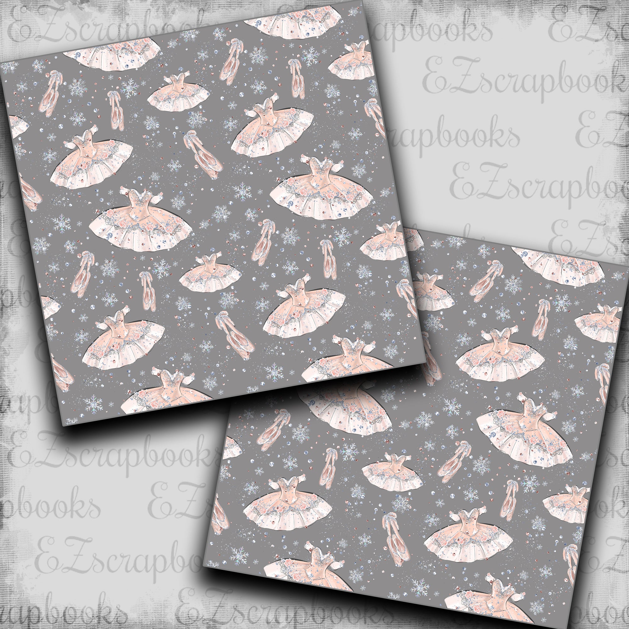 Nutcracker Ballet - Scrapbook Papers - 23-507 – EZscrapbooks