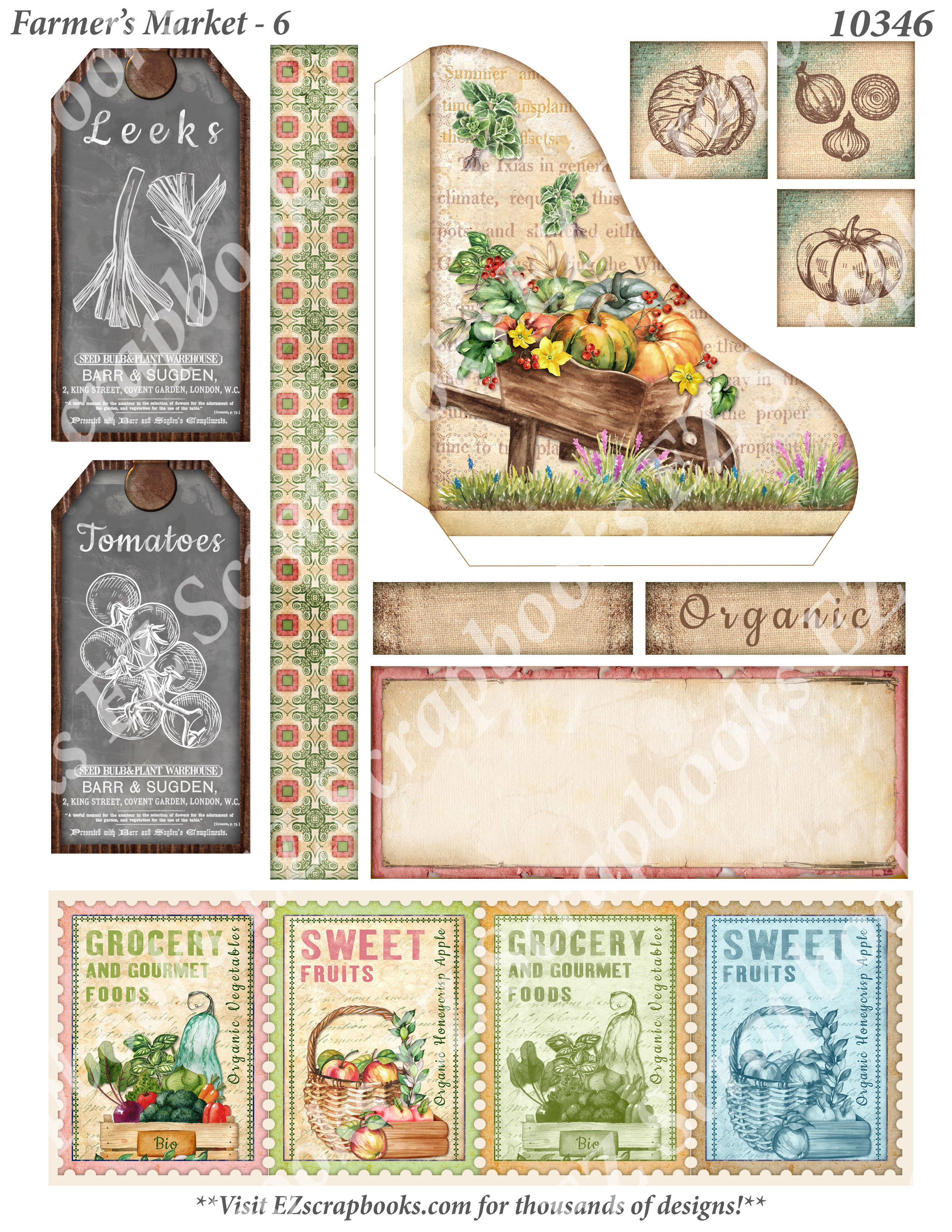 Farmer's Market - 6 - 10346 – EZscrapbooks