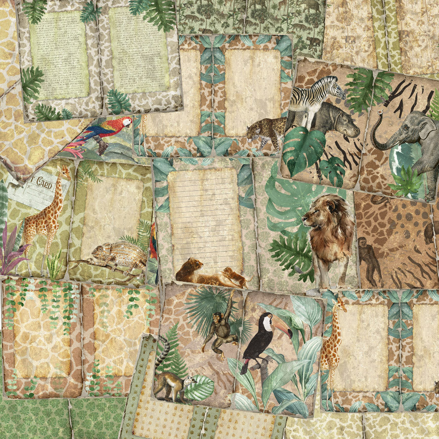 Jungle Safari Journal - 7848 – EZscrapbooks