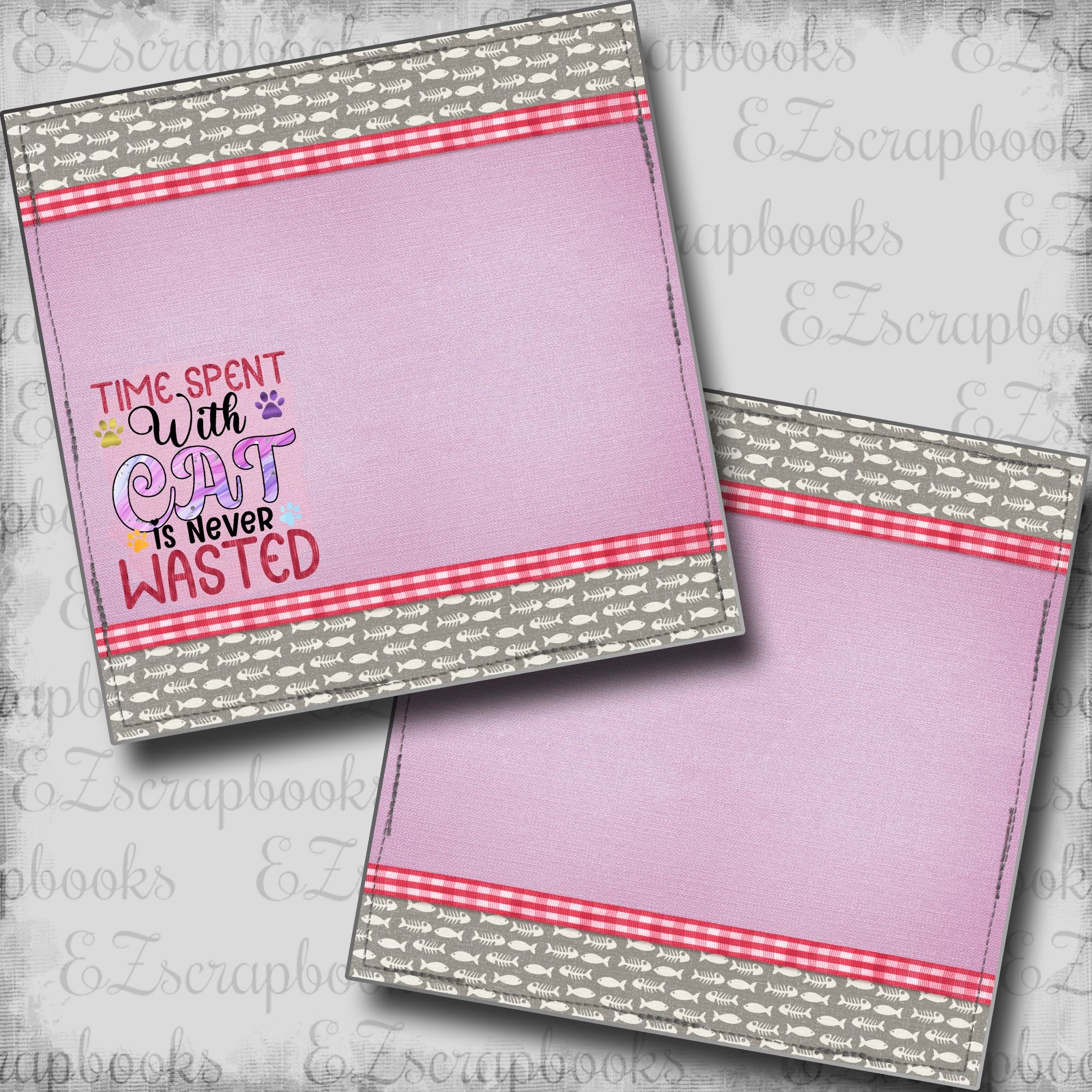 Time Spent Cat NPM - 6977 – EZscrapbooks