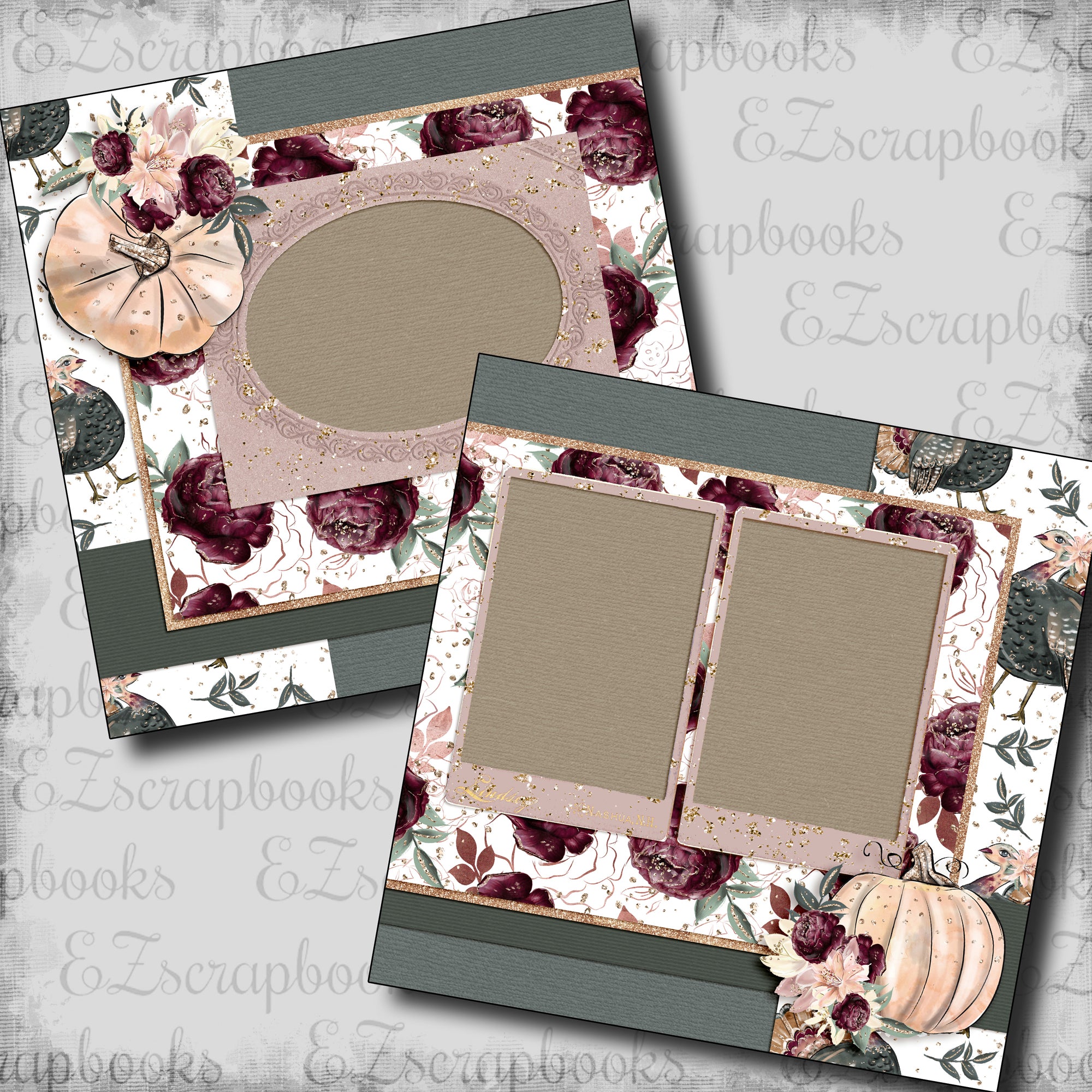 EZscrapbooks home of Scrapbook Quick Pages