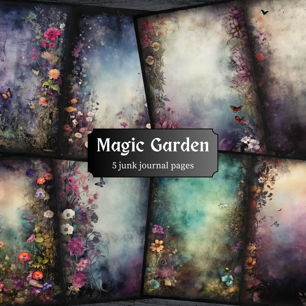 Magic Garden Journal Pages - 23-7335 – EZscrapbooks