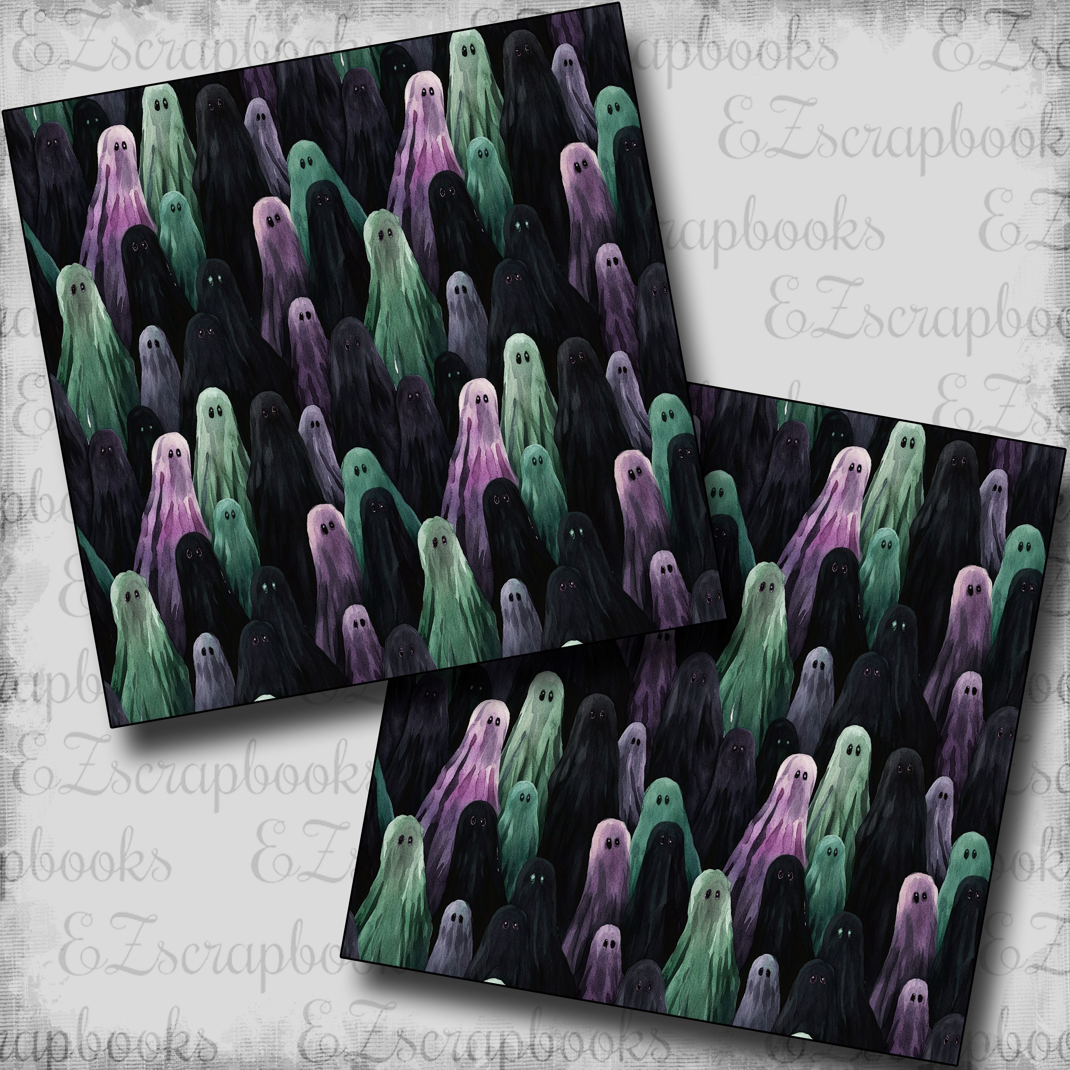 Twilight Ghosts - Scrapbook Papers - 25-834 – EZscrapbooks