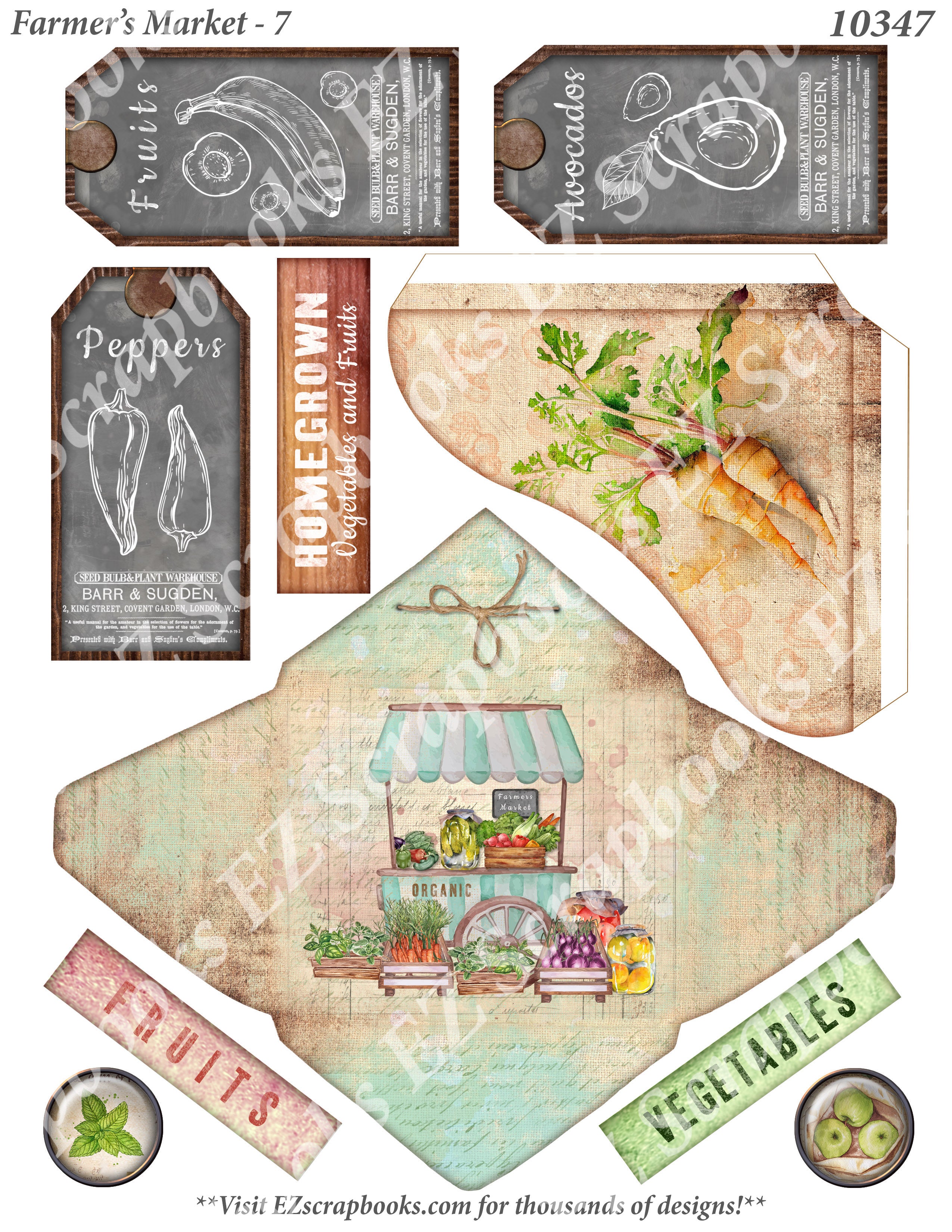 Farmer's Market - 7 - 10347 – EZscrapbooks