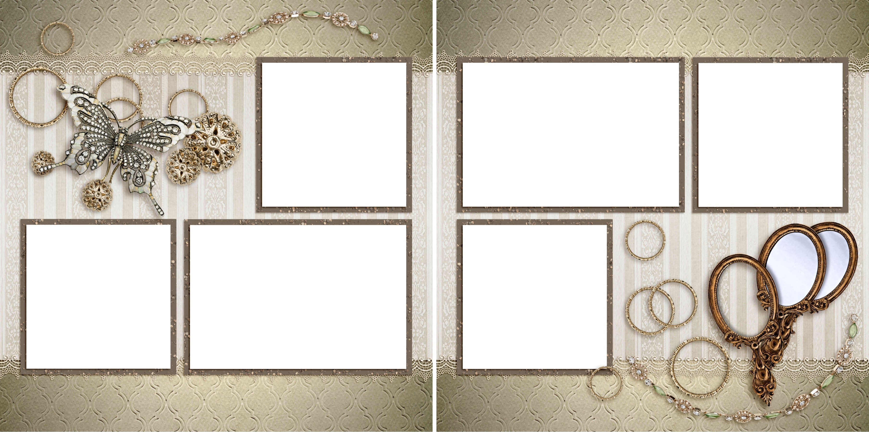 Love Letters 4 - Digital Scrapbook Pages - INSTANT DOWNLOAD – EZscrapbooks