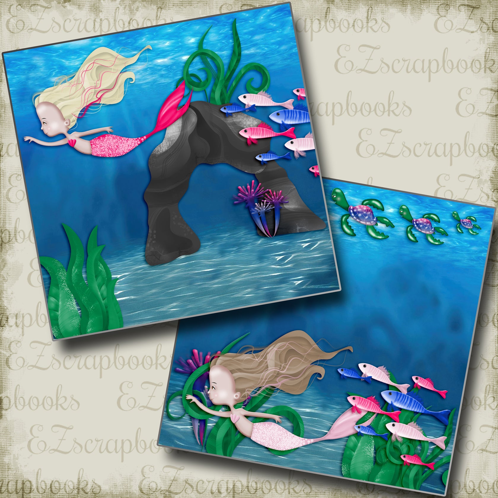Mermaids NPM - 3961 – EZscrapbooks