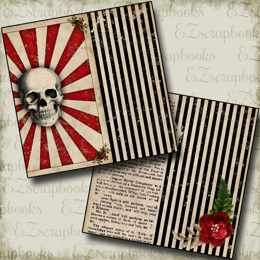 Gothic Circus Rose NPM - 3829 – EZscrapbooks