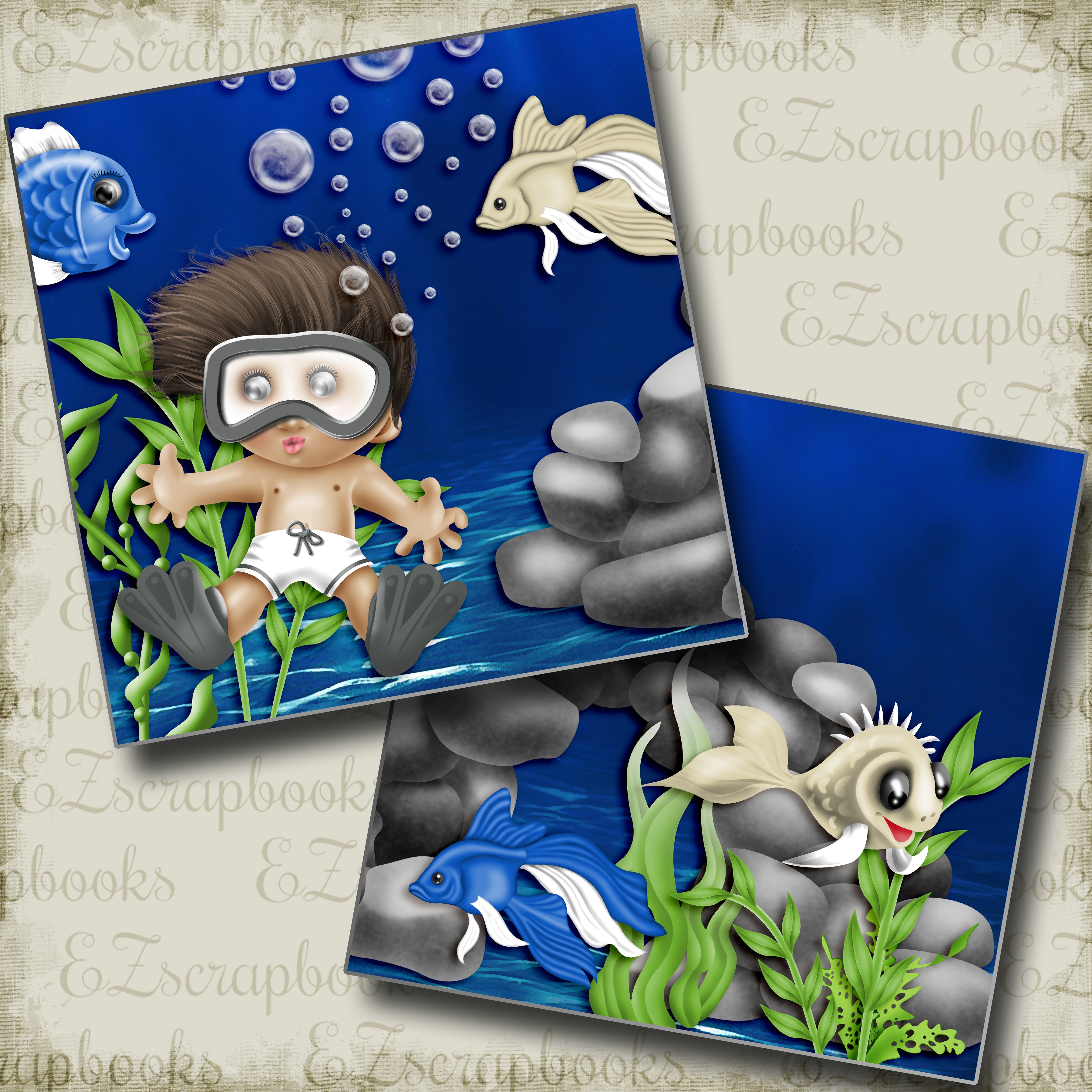 Deep Blue NPM - 4077 – EZscrapbooks