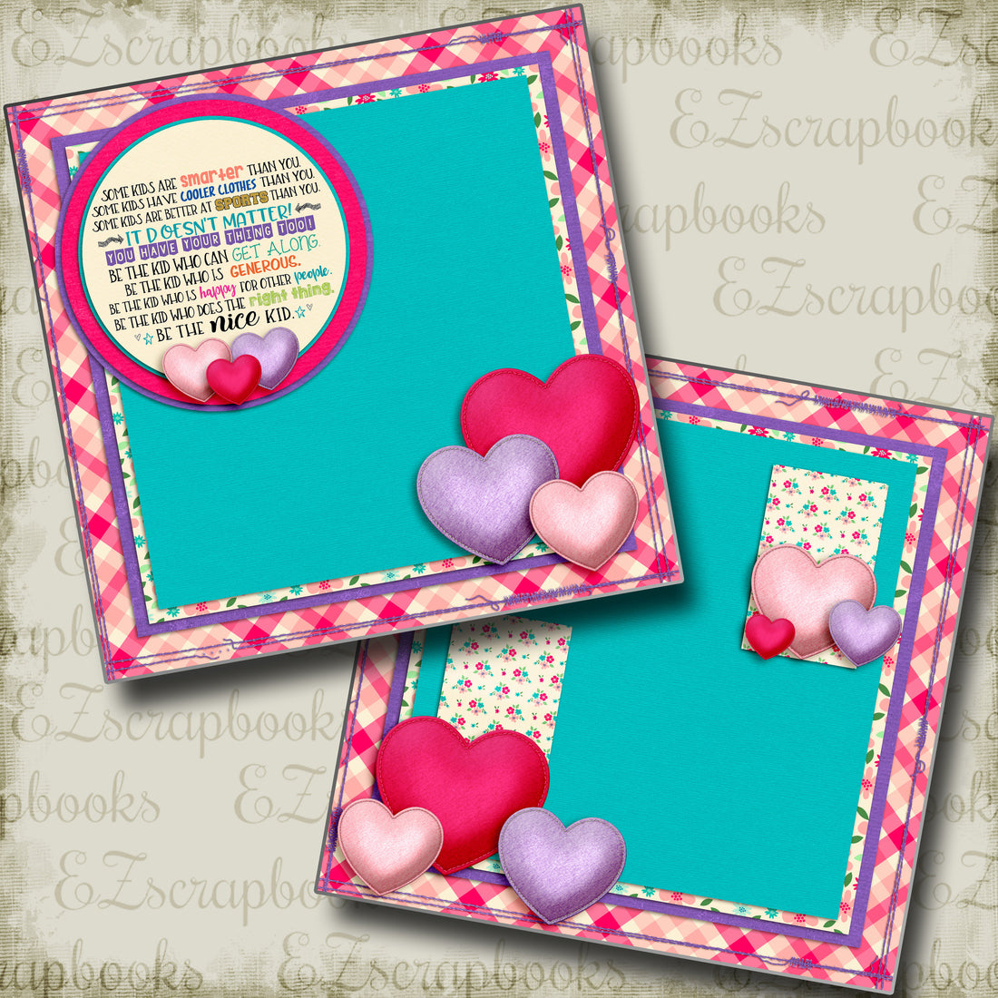 Be The Nice Kid Girl NPM - 3949 – EZscrapbooks