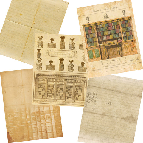 Library Journal Paper Pack - 7102 – EZscrapbooks