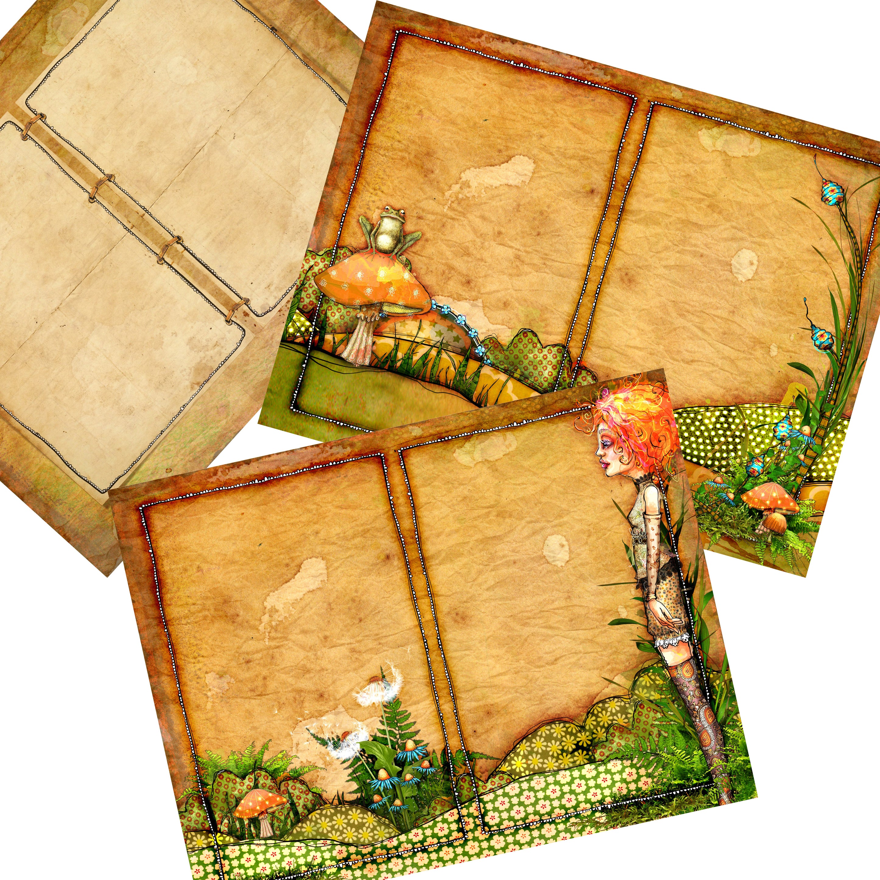 Dandelion Journal Kit - 7097 – EZscrapbooks