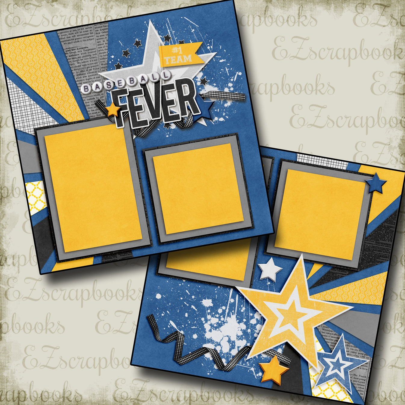 Baseball Fever - 3162 – EZscrapbooks