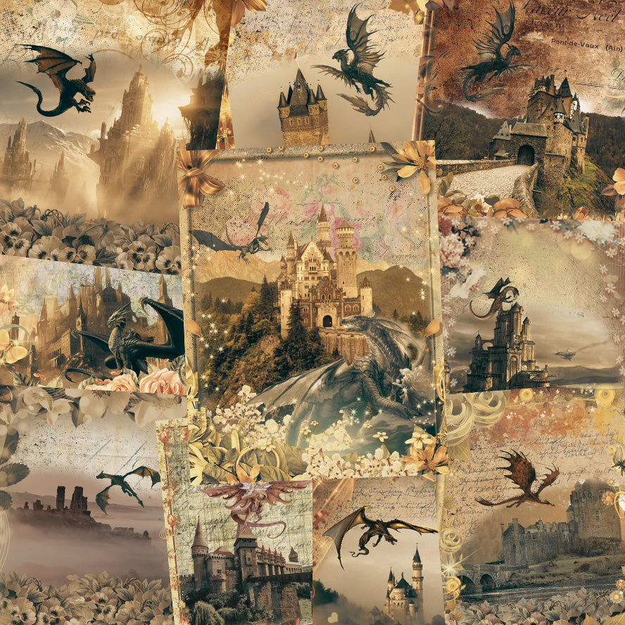 Dragon Castle Paper Pack - 7854 – EZscrapbooks