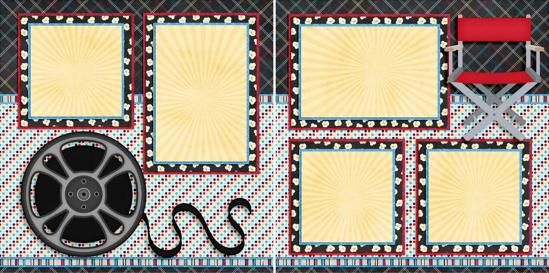 Movie Time - 2501 – EZscrapbooks