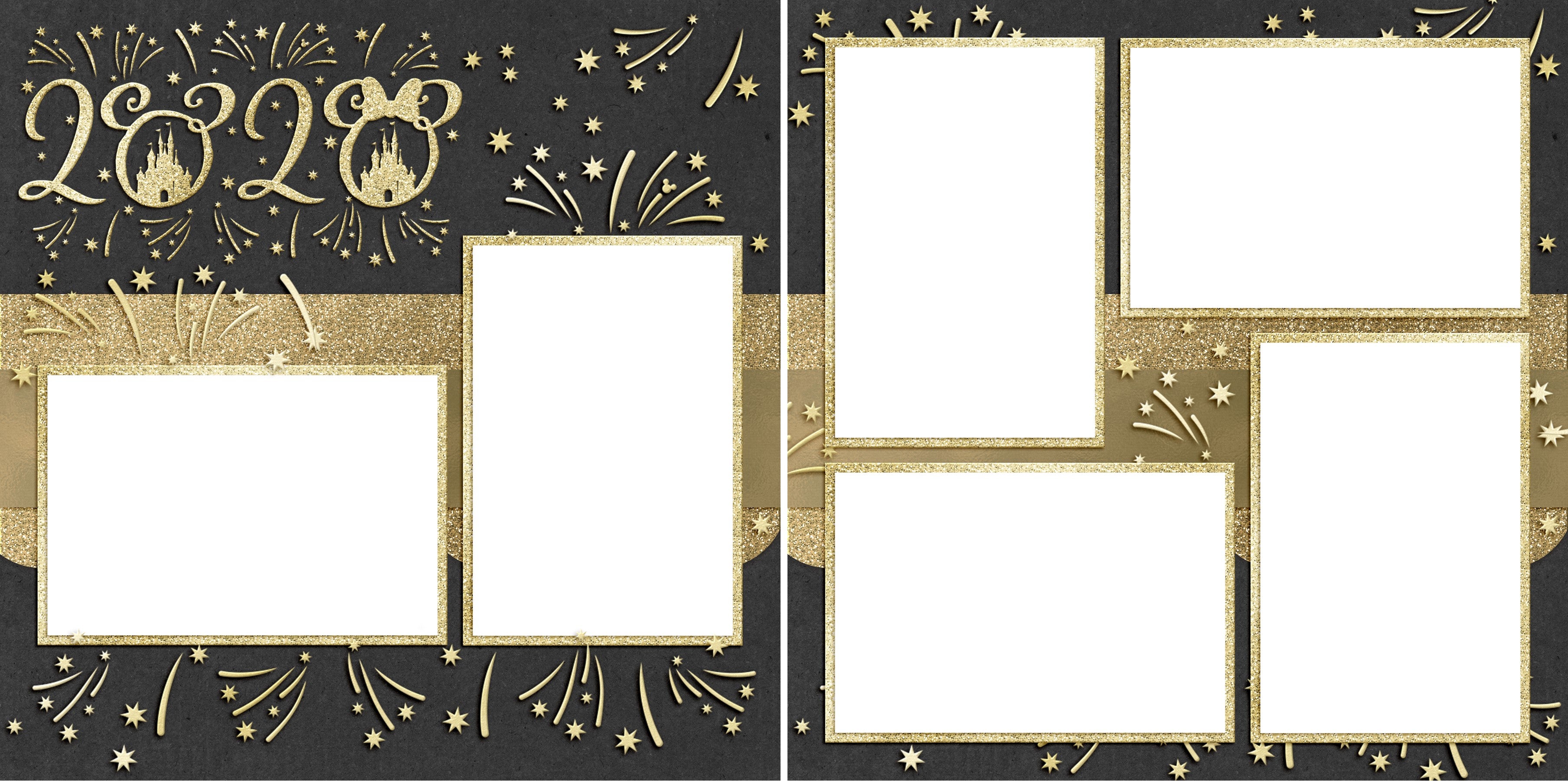 Magical 2020 - Digital Scrapbook Pages - INSTANT DOWNLOAD – EZscrapbooks