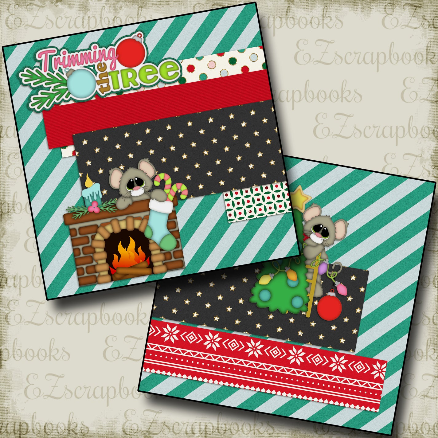 Trimming the Tree NPM - 2611 – EZscrapbooks