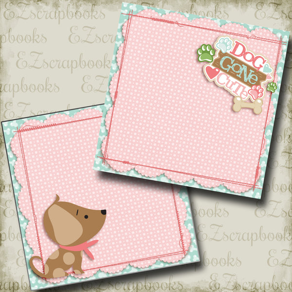 Dog Gone Cute Pink NPM - 4017 – EZscrapbooks